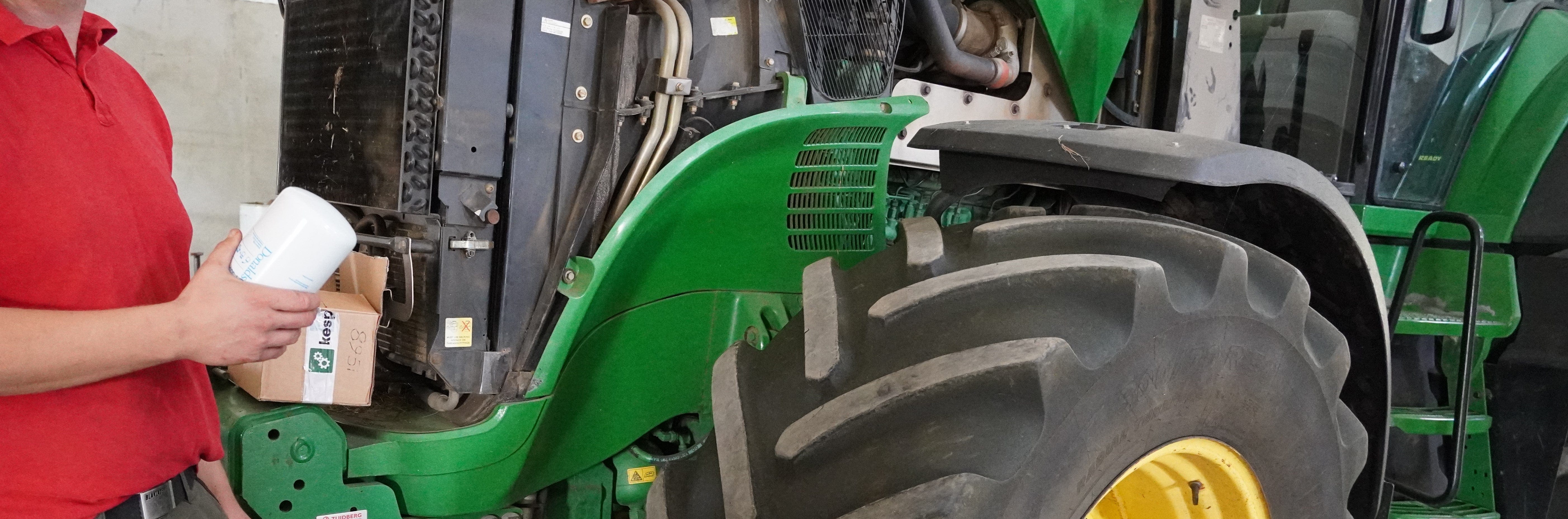 Filters and service parts for your tractors and contruction equipment| Kespa AB